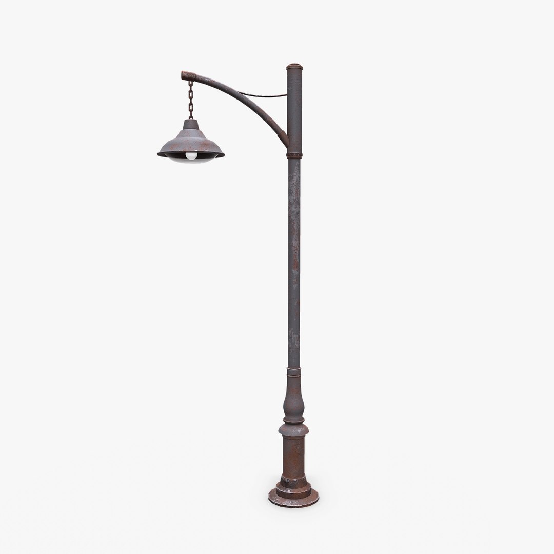 Lamp Post Game Ready Low-poly PBR 3D model - TurboSquid 2072488