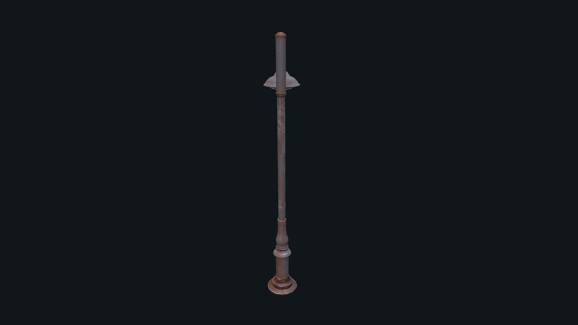 Lamp Post Game Ready Low-poly PBR 3D Model - TurboSquid 2072488
