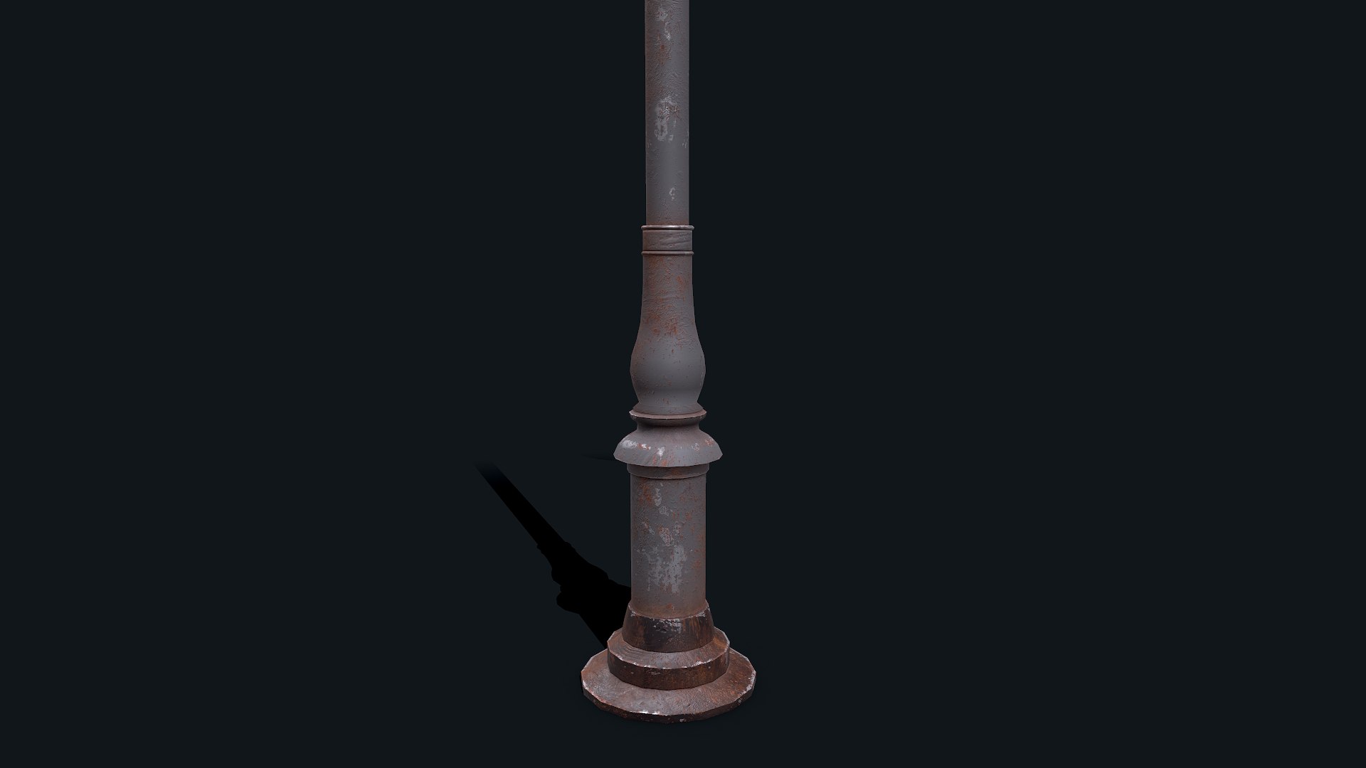 Lamp Post Game Ready Low-poly PBR 3D Model - TurboSquid 2072488