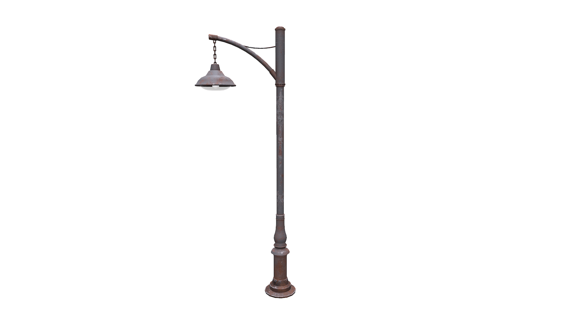 Lamp Post Game Ready Low-poly PBR 3D Model - TurboSquid 2072488