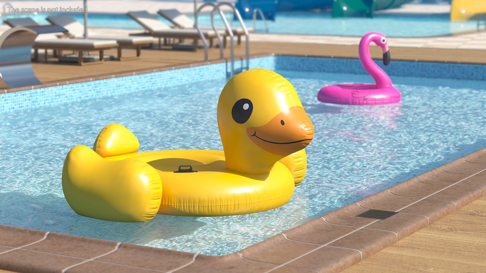 3D model duck island float pool - TurboSquid 1648471