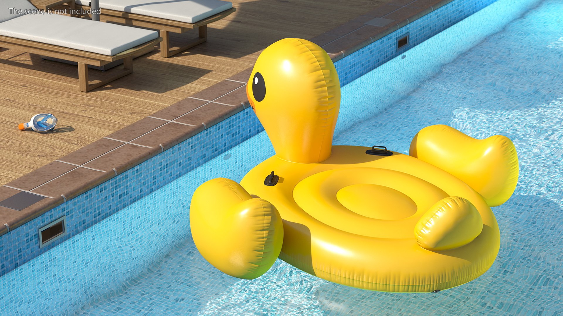 3D model duck island float pool - TurboSquid 1648471