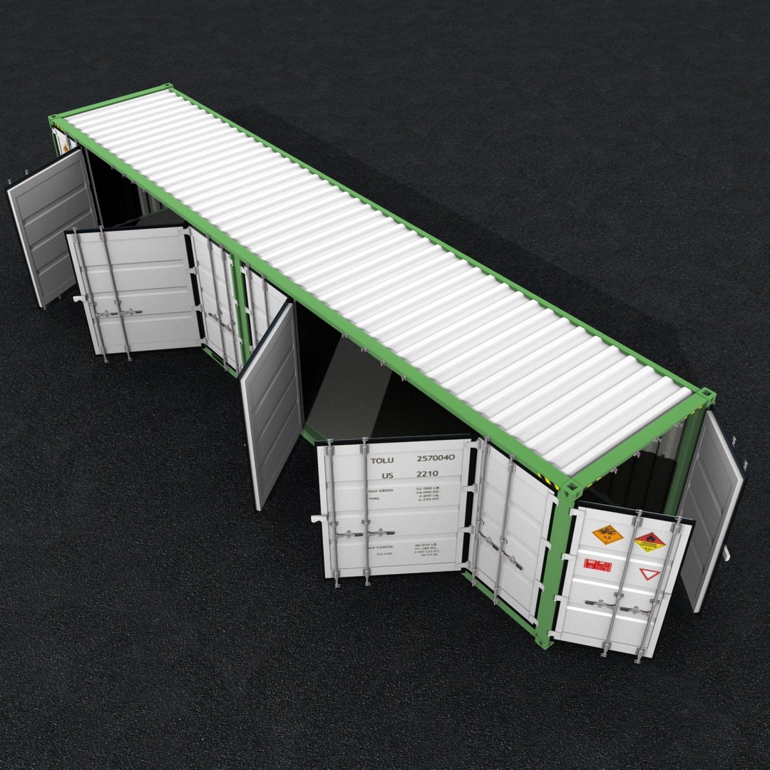 Iso Open Shipping Container