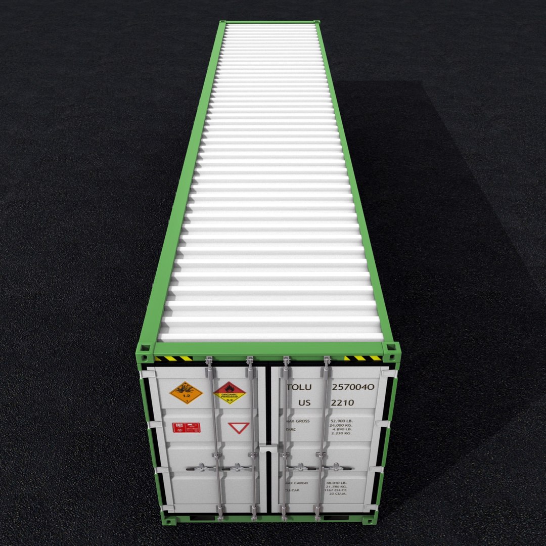 Iso Open Shipping Container