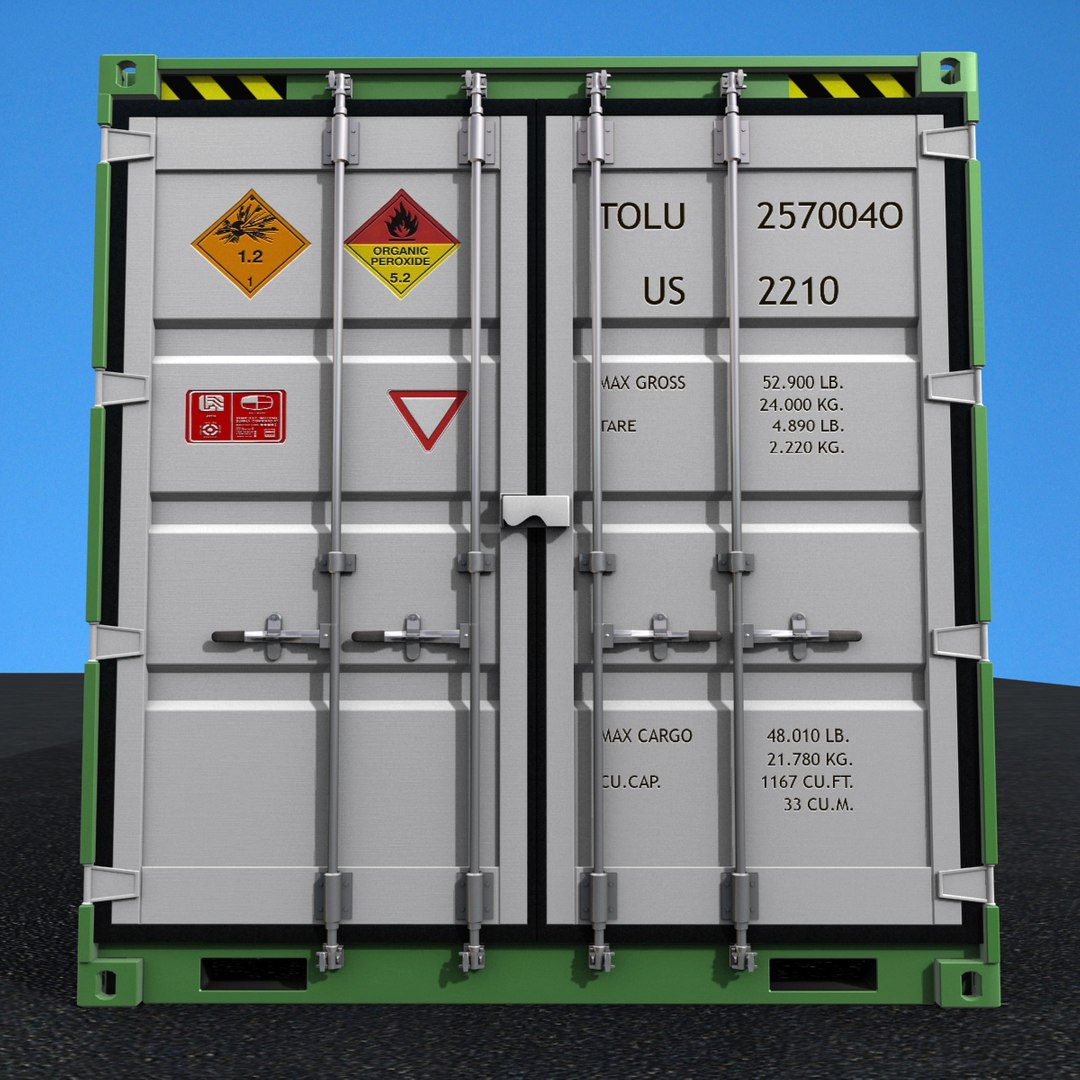 Iso Open Shipping Container