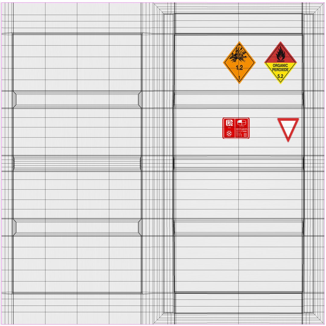 iso open shipping container