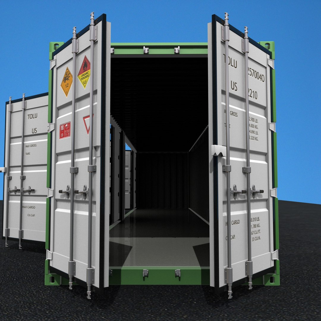 Iso Open Shipping Container