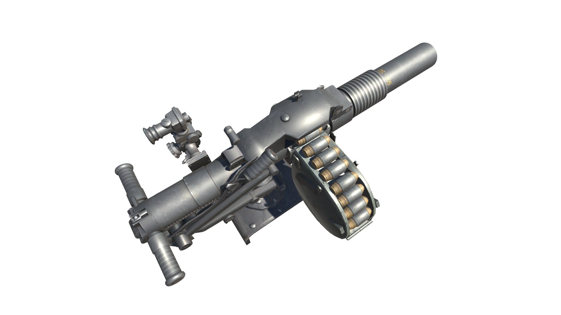 3D Model 02-6G28-Balkan-gun Model 3d Game Ready Model Low-poly 3D Model ...