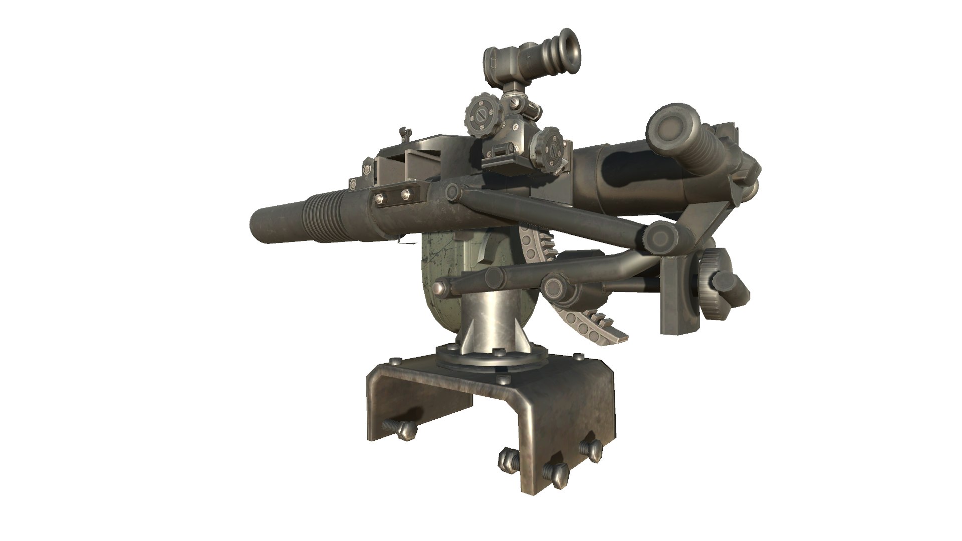 3D Model 02-6G28-Balkan-gun Model 3d Game Ready Model Low-poly 3D Model ...