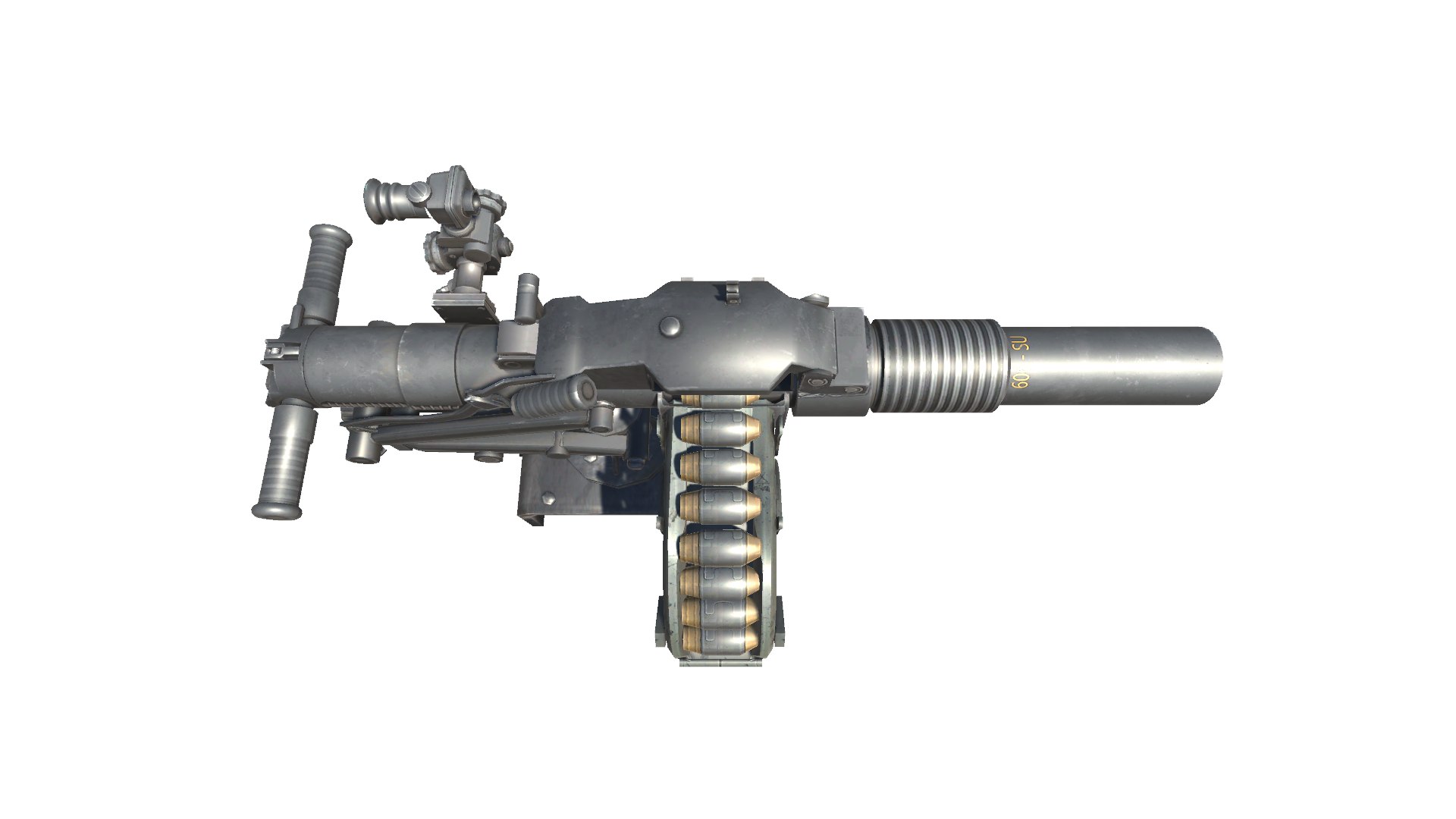 3D Model 02-6G28-Balkan-gun Model 3d Game Ready Model Low-poly 3D Model ...