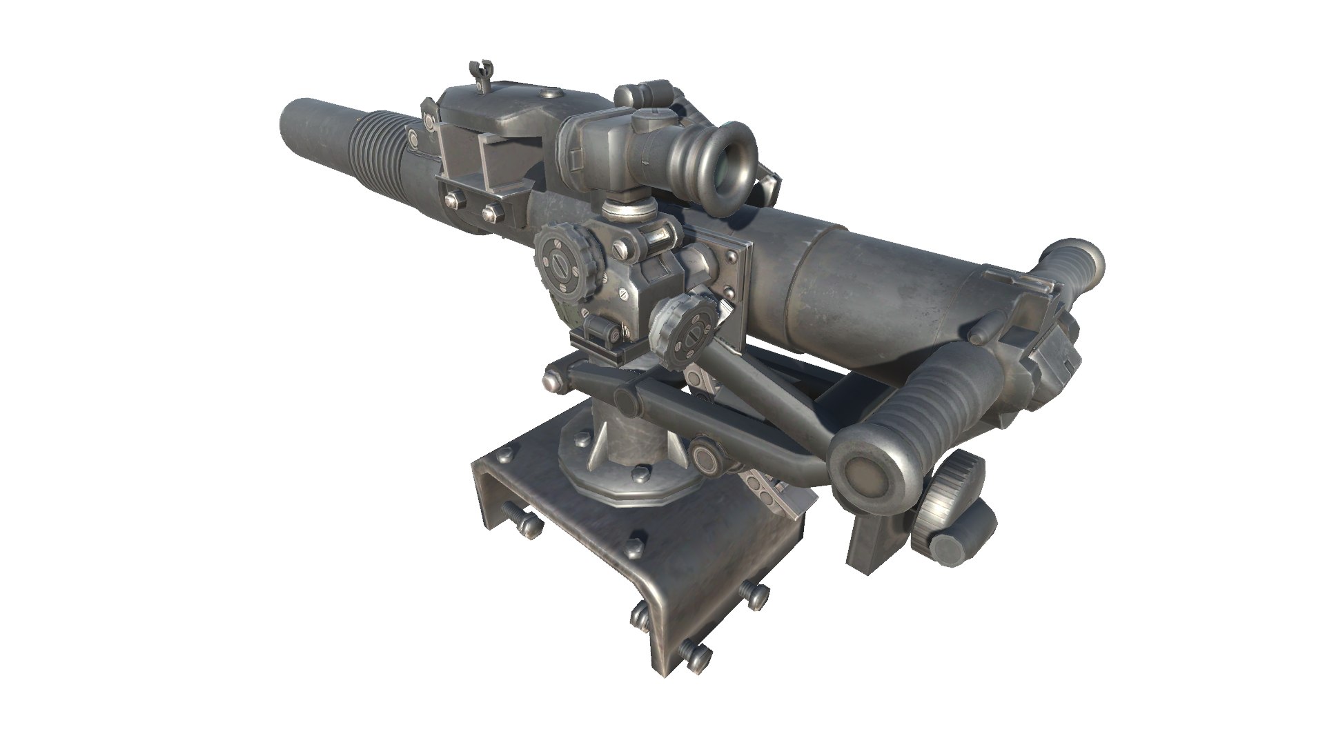 3D Model 02-6G28-Balkan-gun Model 3d Game Ready Model Low-poly 3D Model ...