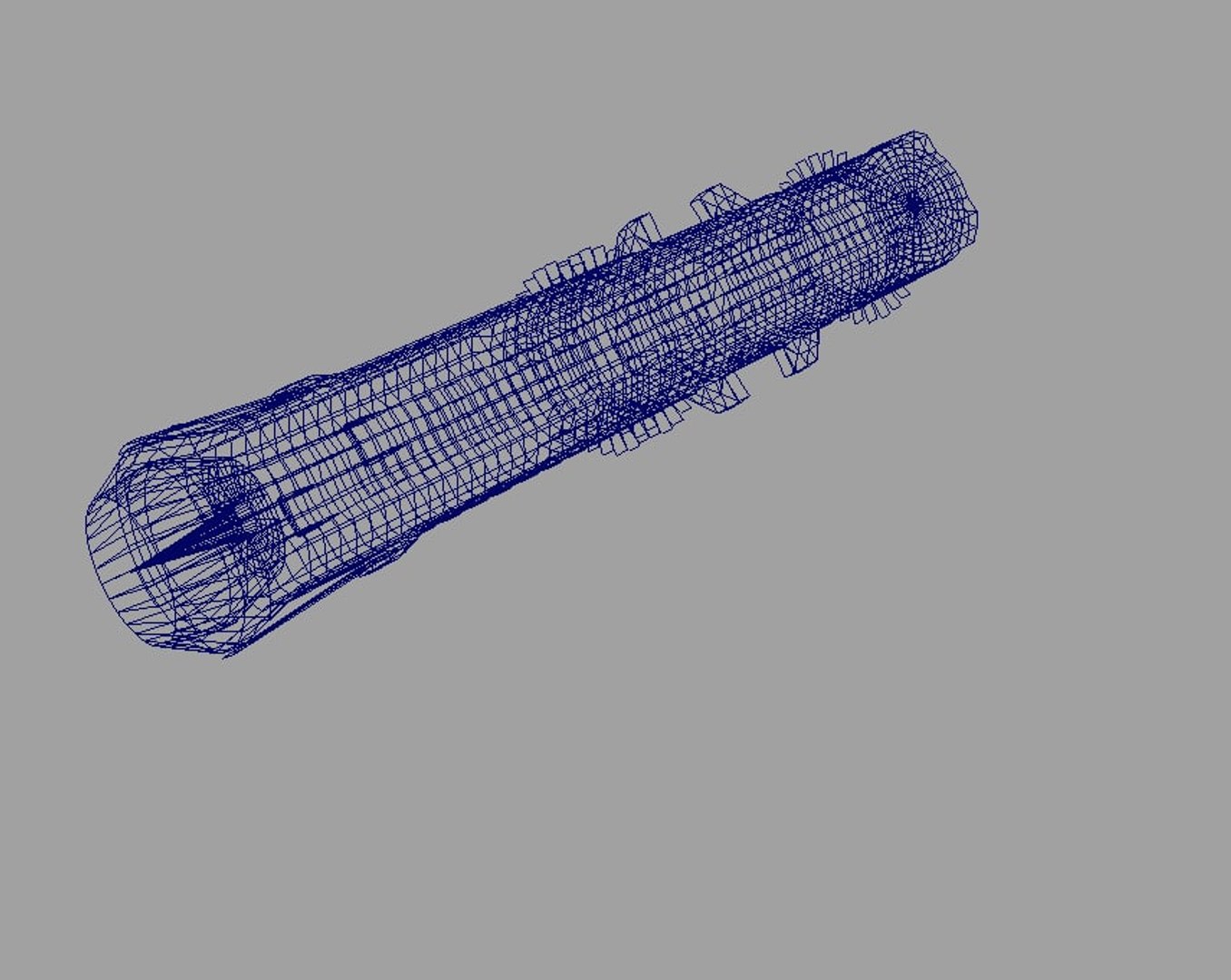 Free Engine Spaceship 3d Model