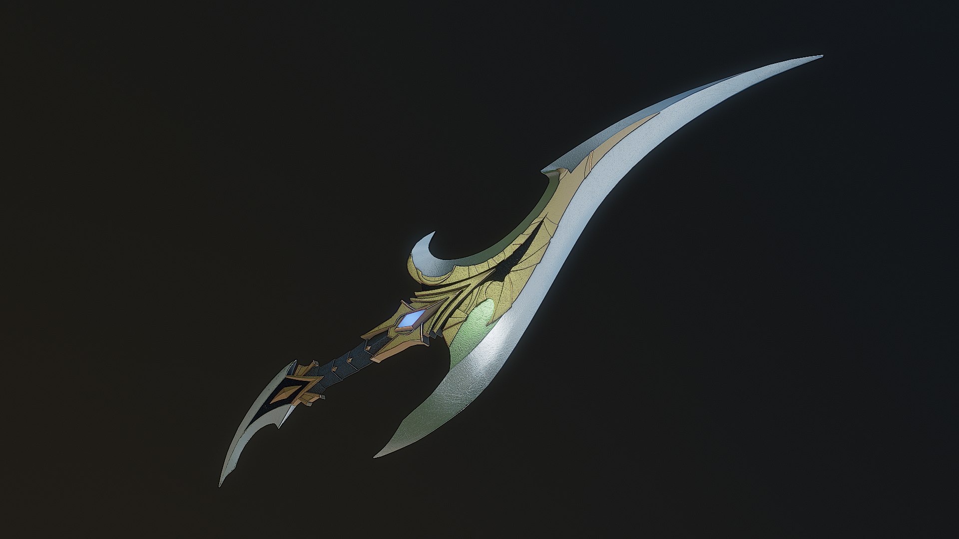 3D Baruka Dagger - TurboSquid 2387768