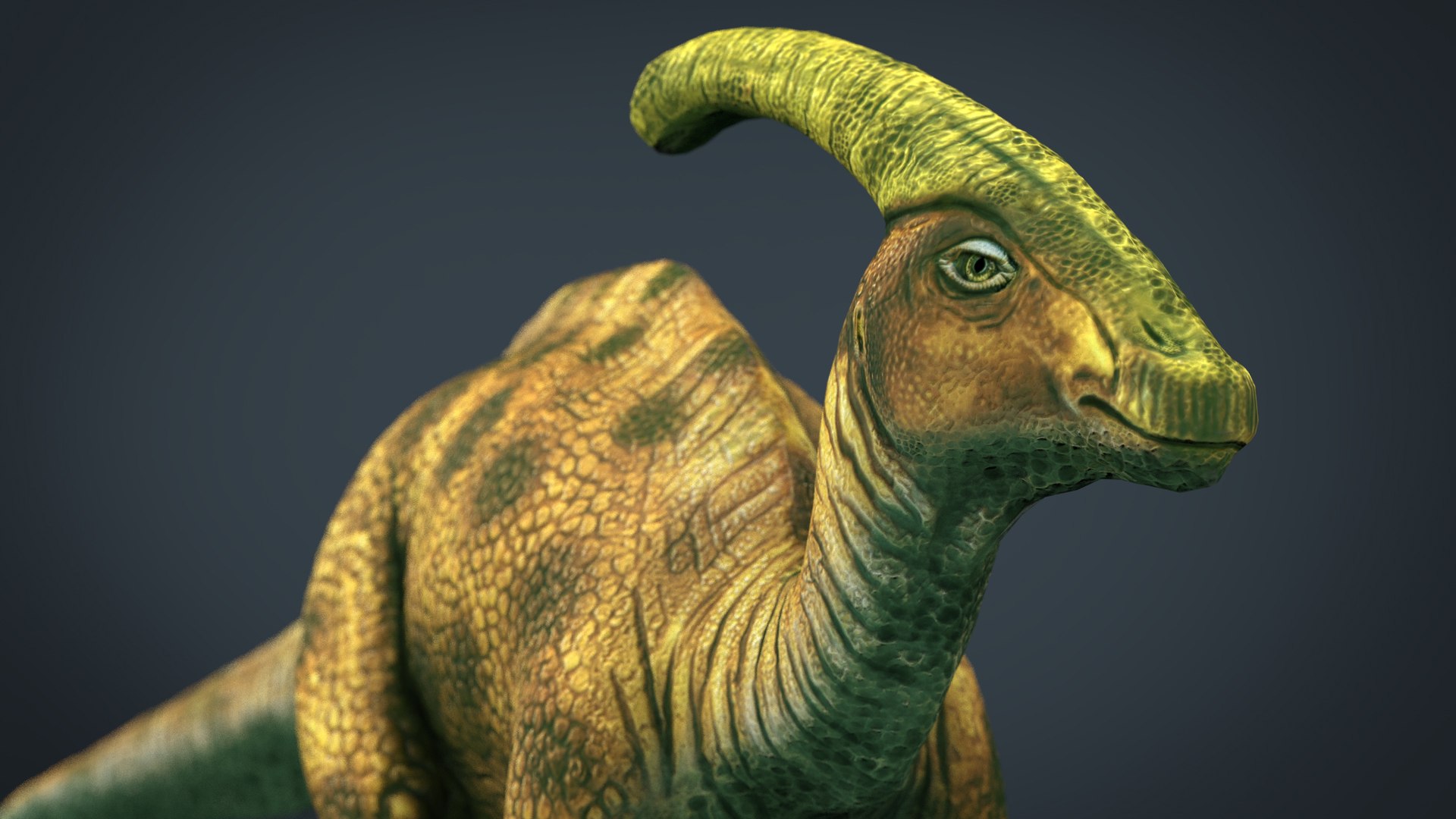 3D Realistic Tsintaosaurus Model - TurboSquid 1205963