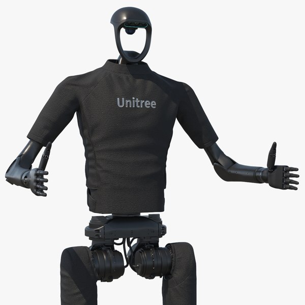 modelo 3d Robot humanoide Unitree con manos diestras - TurboSquid 2328319