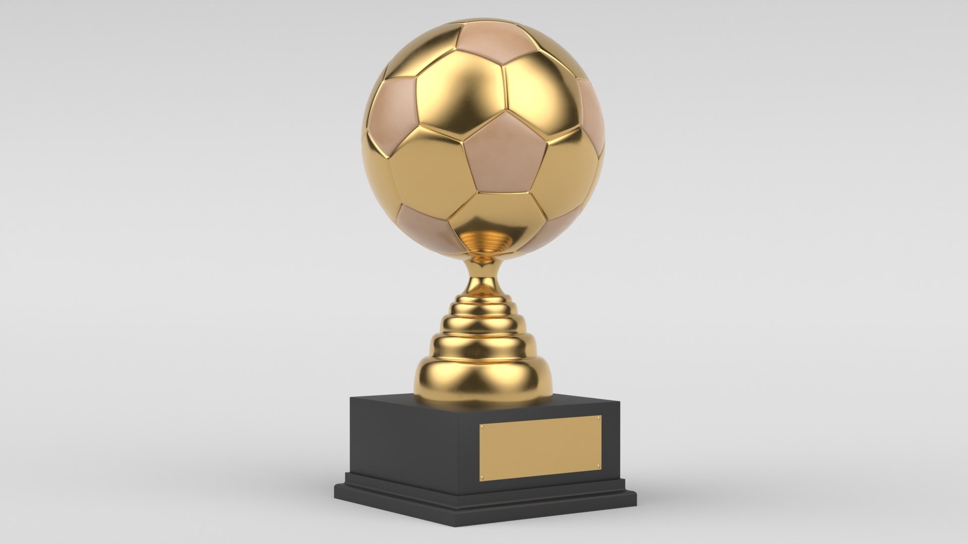 3D Soccer Trophy Model - TurboSquid 1870080