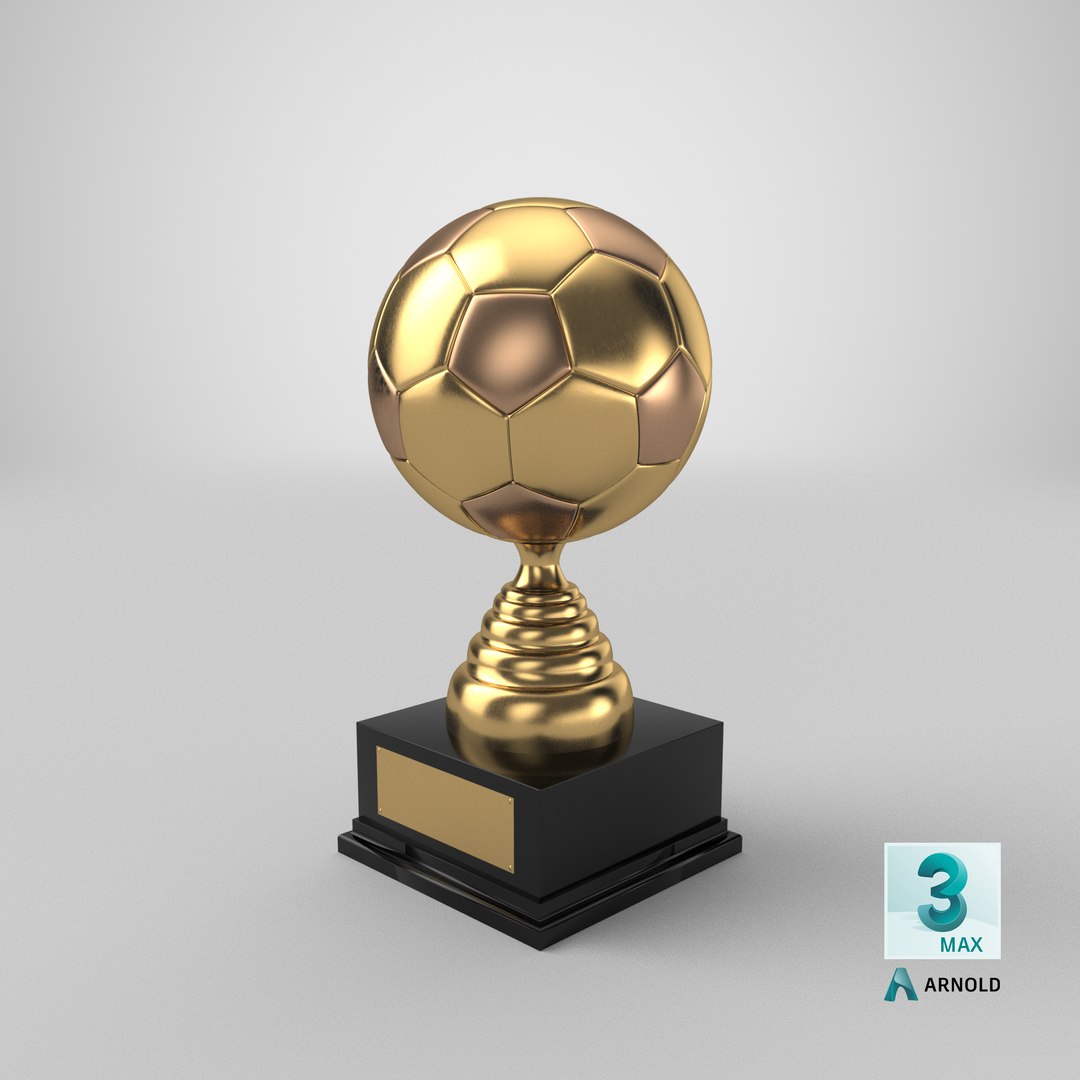 3D Soccer Trophy Model - TurboSquid 1870080