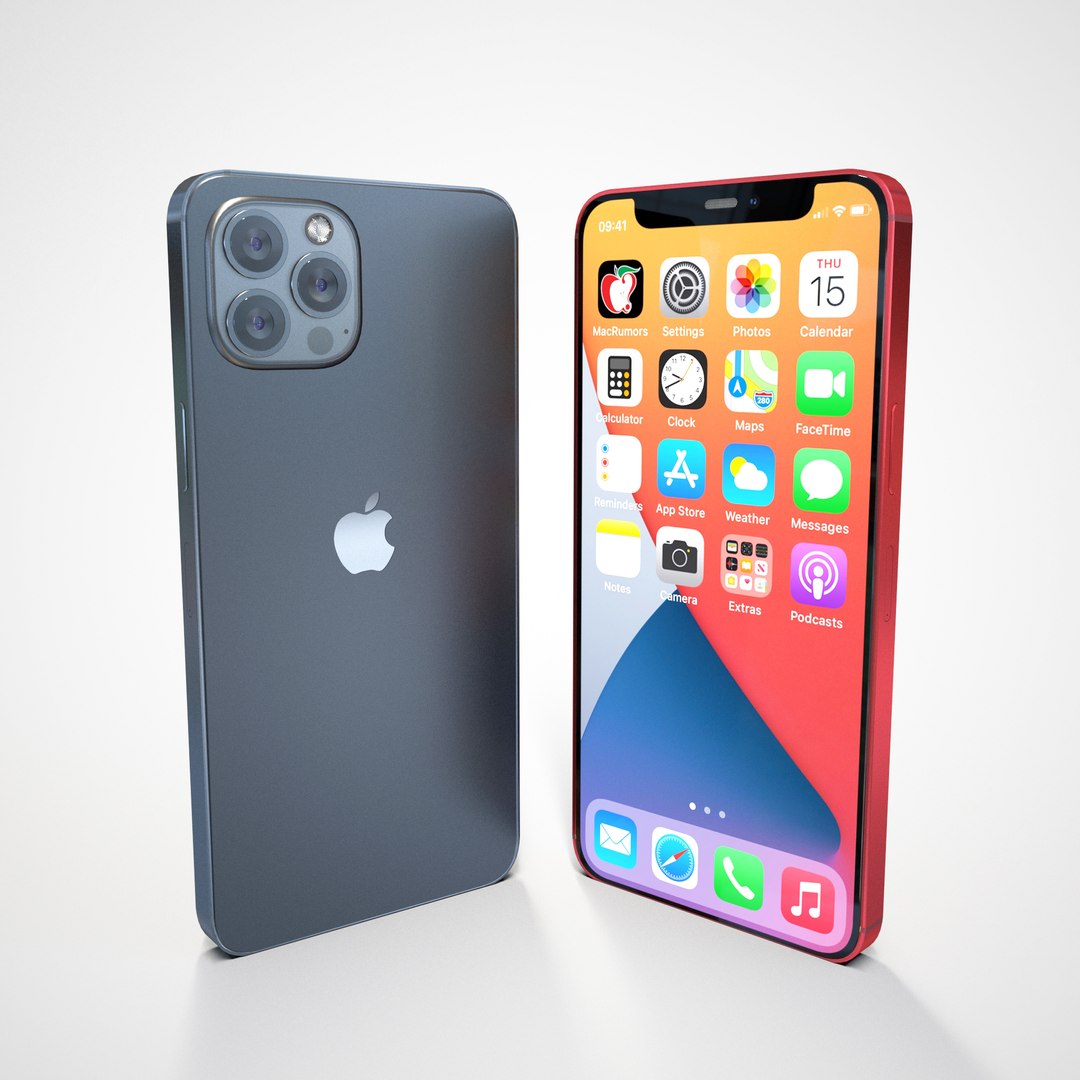 3D APPLE IPHONE 12 PRO MAX - TurboSquid 1714643