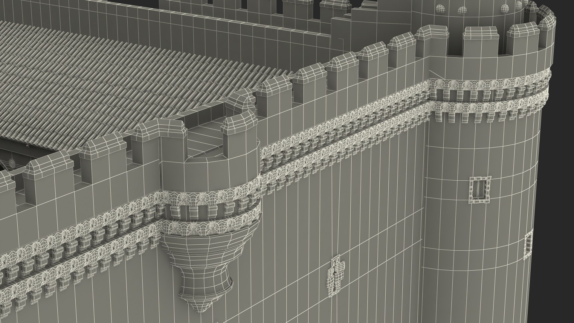 Small medieval castle 3D model - TurboSquid 1474159