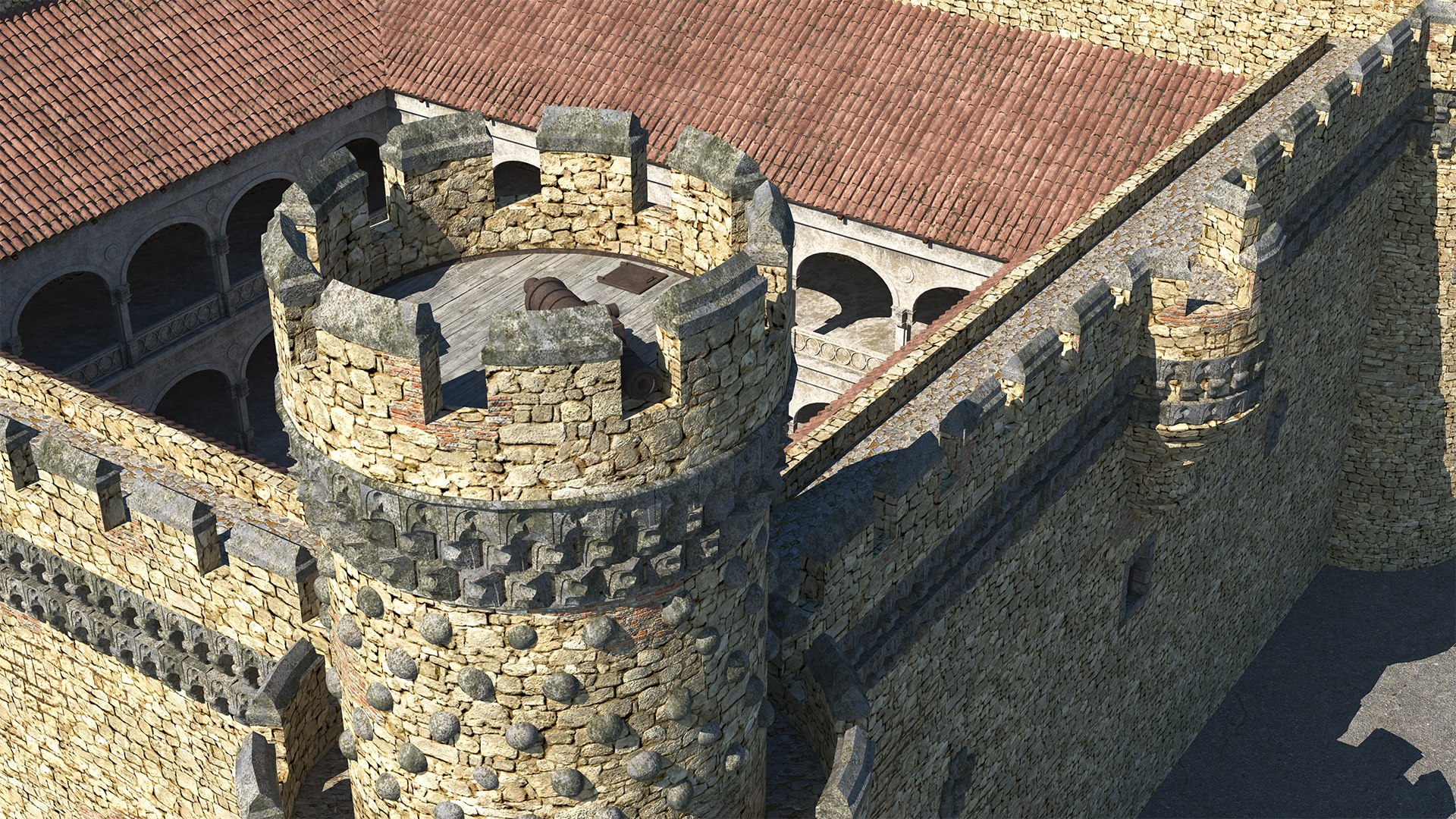 Small medieval castle 3D model - TurboSquid 1474159