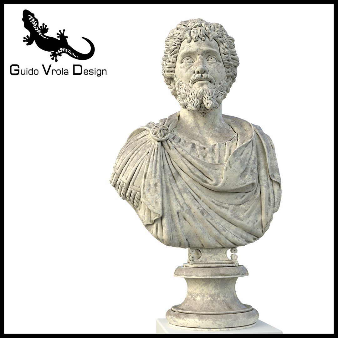 3D Accurate Old Stone Septimius Model - TurboSquid 1229165