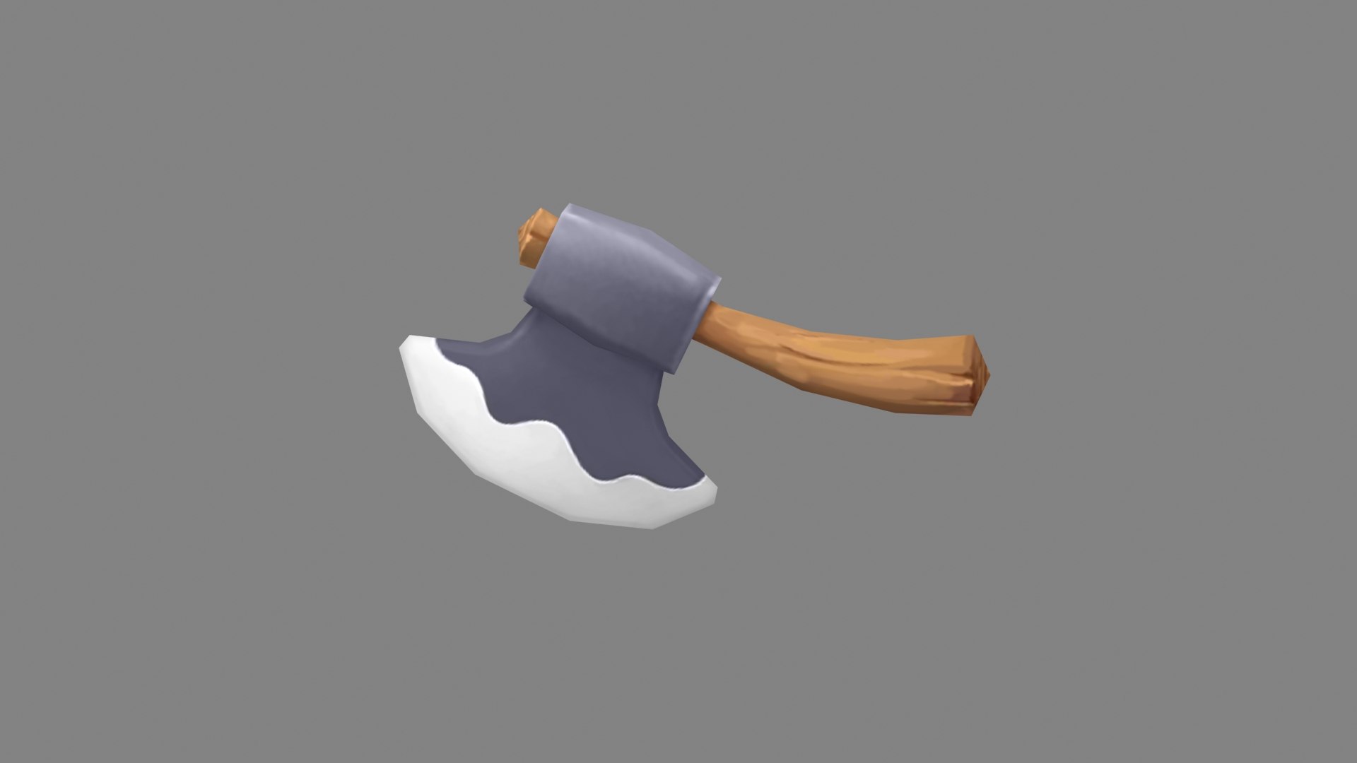 Cartoon Axe Model - TurboSquid 2269375