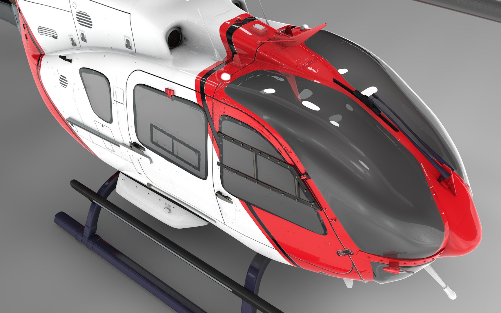 Eurocopter EC-135 MACKAY HELICOPTERS L1916 model - TurboSquid 2016697