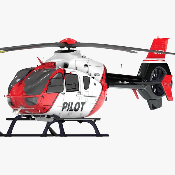 Eurocopter EC-135 MACKAY HELICOPTERS L1916 model - TurboSquid 2016697