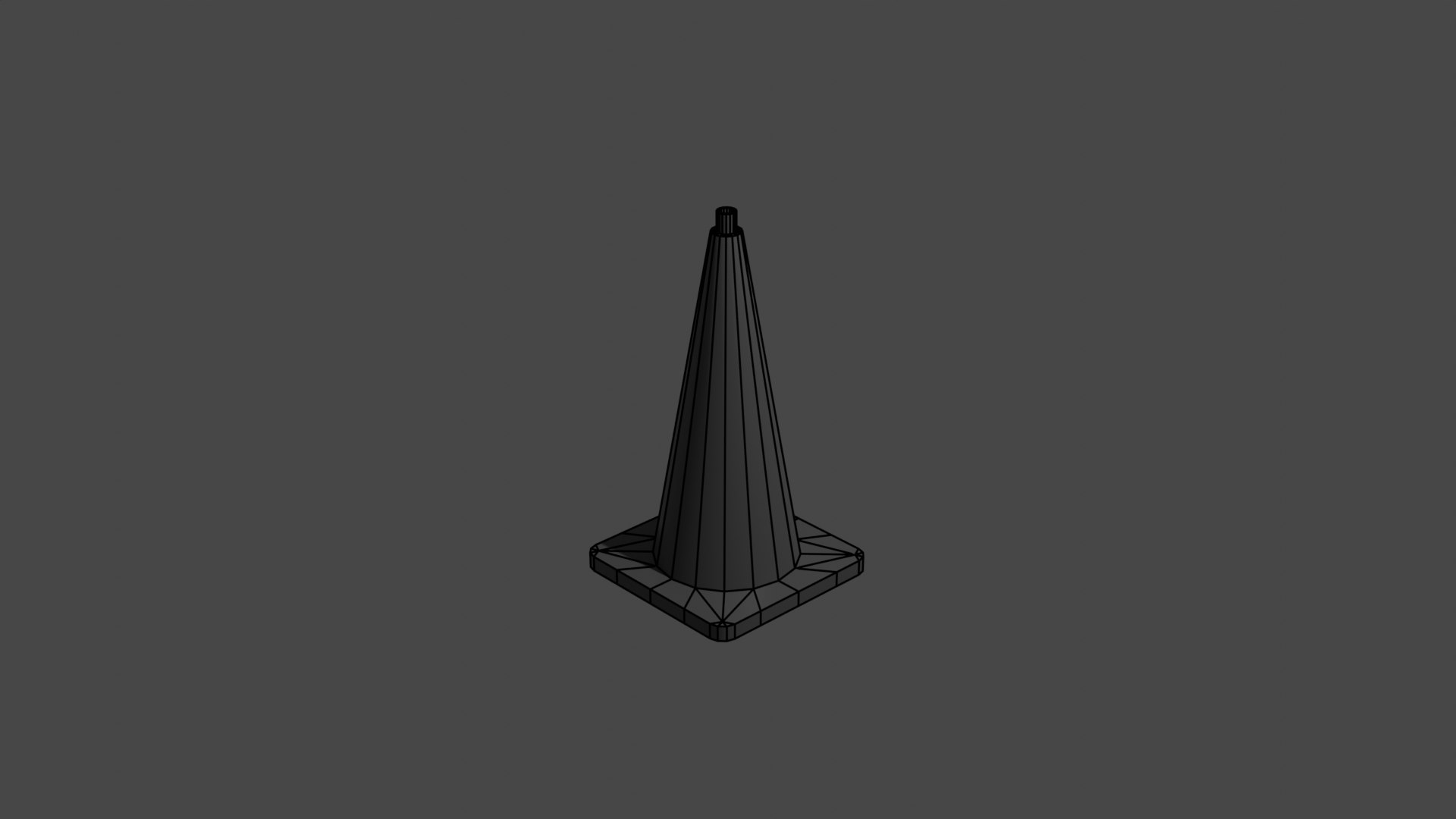 3D Model Traffic Cone - TurboSquid 1954911