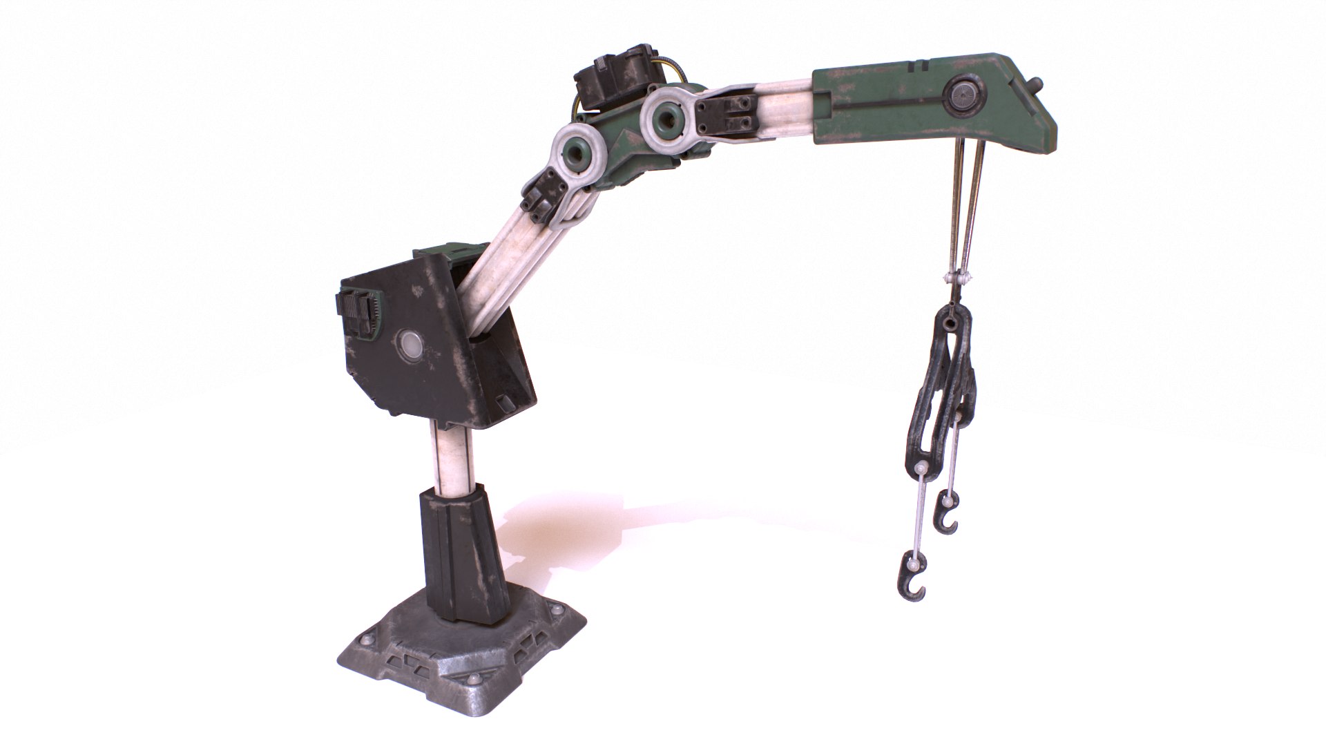 3D Model Sci-fi Crane - TurboSquid 1914905