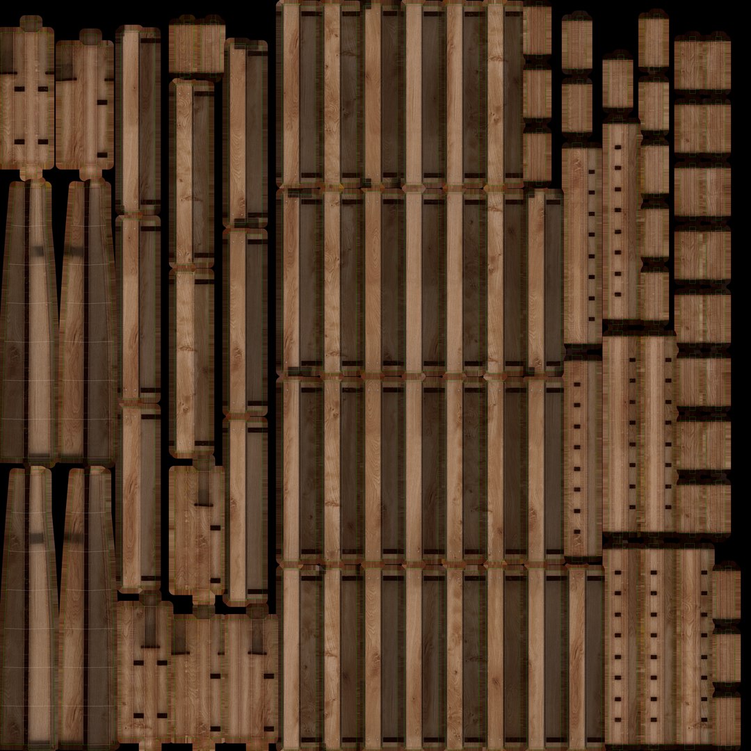 Bridge Wood Wooden 3D - TurboSquid 1558779