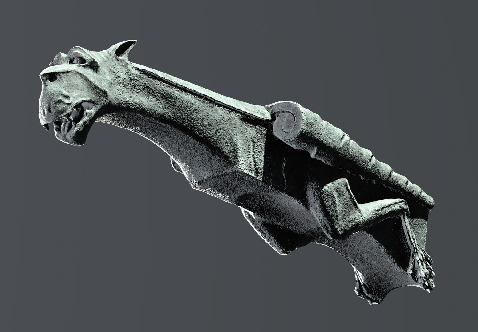 3D Waterspout Gargoyle - Spriggan model - TurboSquid 2123632