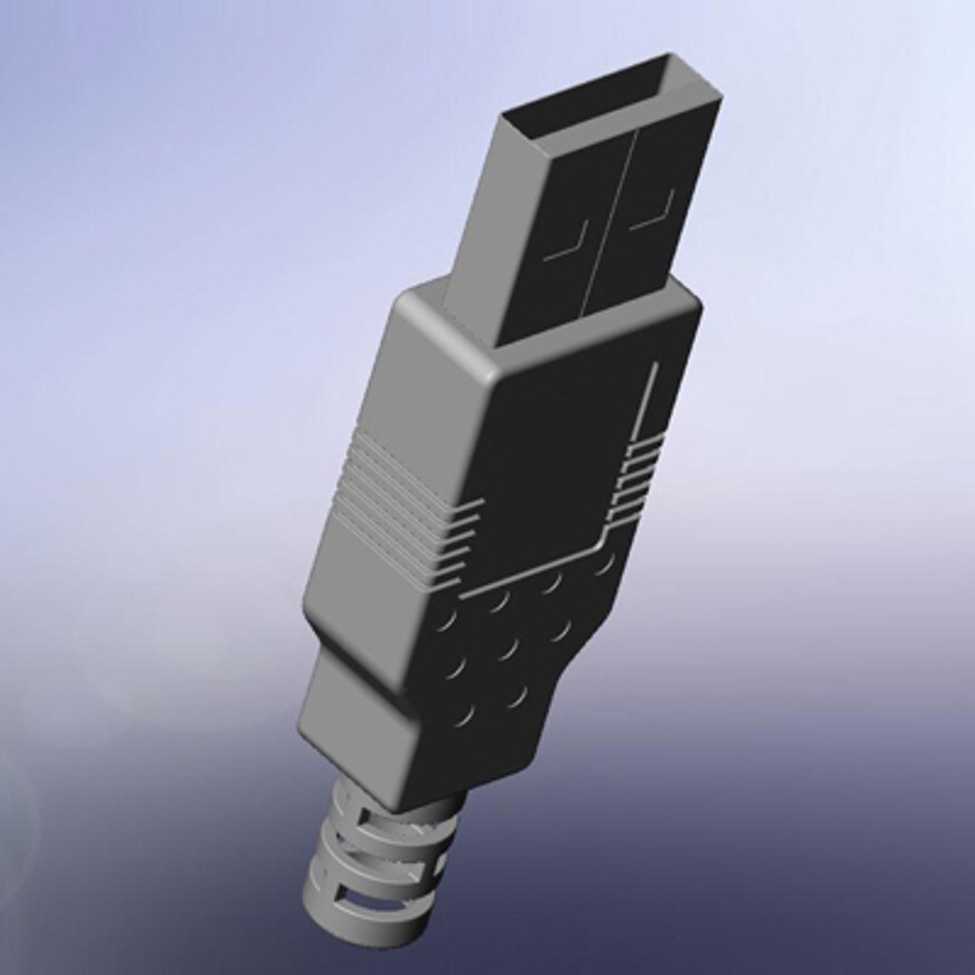 Usb Connector 3d 3ds
