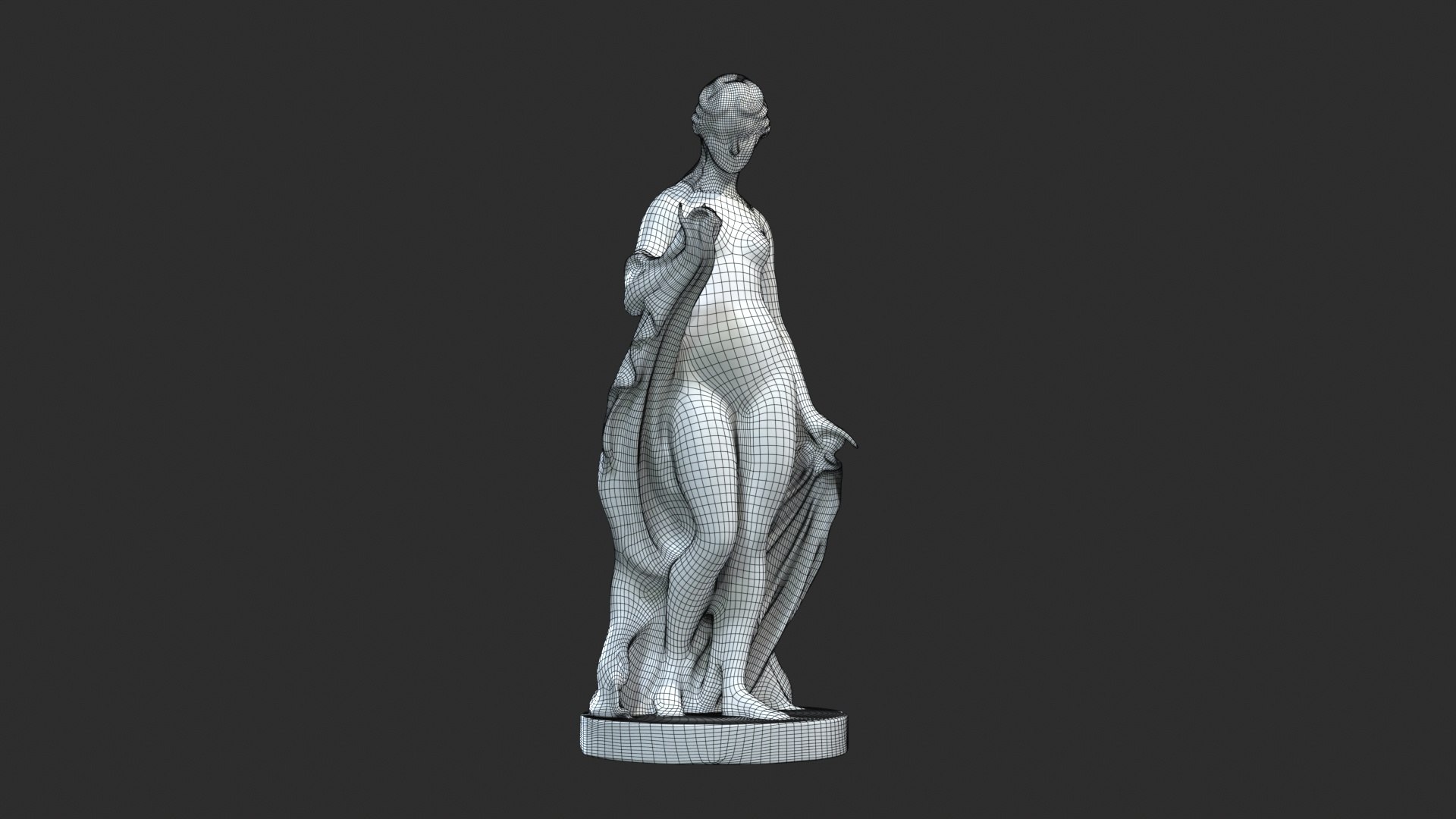 Nymph Sculpture 3D - TurboSquid 2227733
