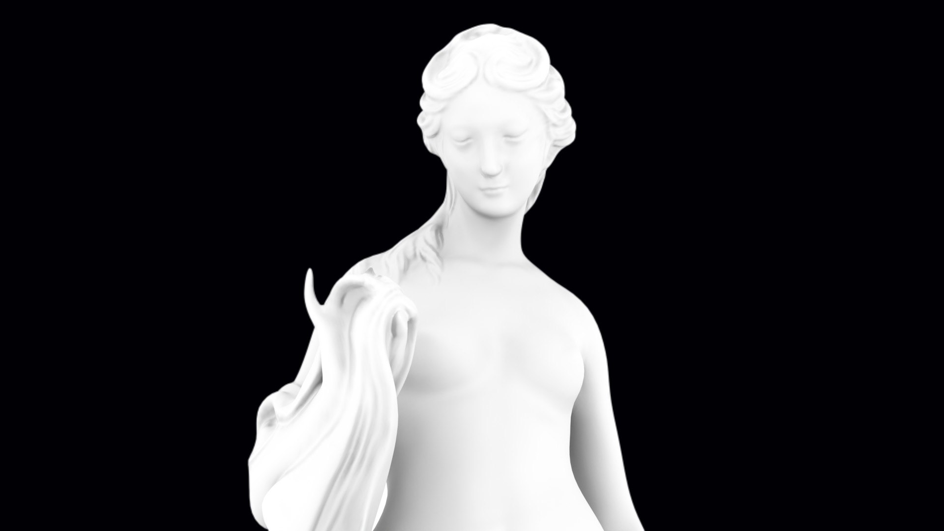 Nymph Sculpture 3D - TurboSquid 2227733