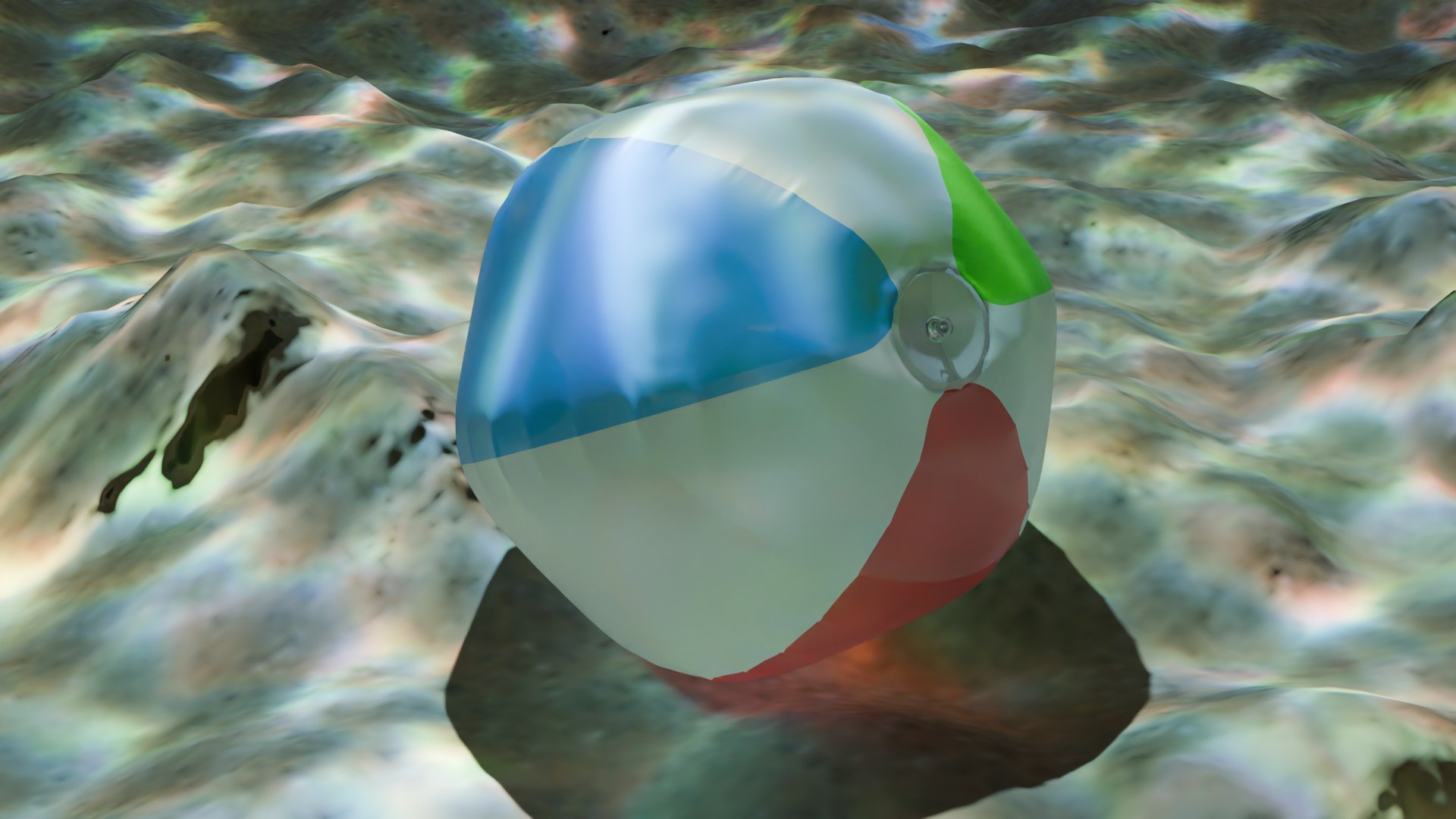 Beach Ball Model - TurboSquid 2242633