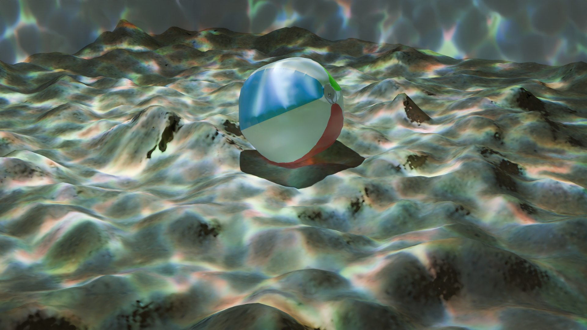 Beach Ball Model - TurboSquid 2242633