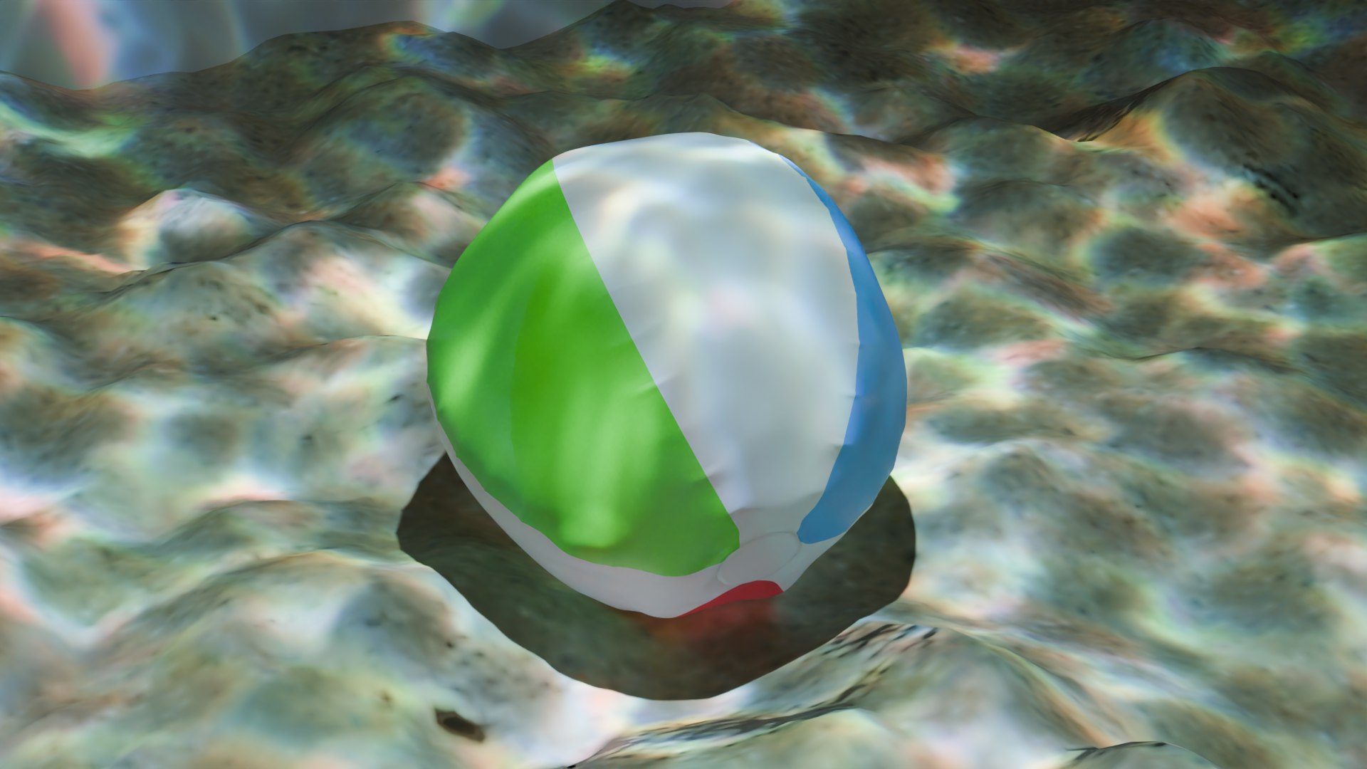 Beach Ball Model - TurboSquid 2242633