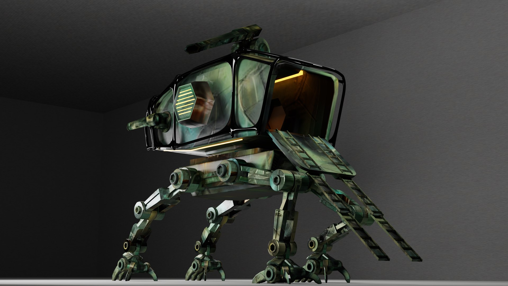 Robot60 Mech 3D Model - TurboSquid 2313542