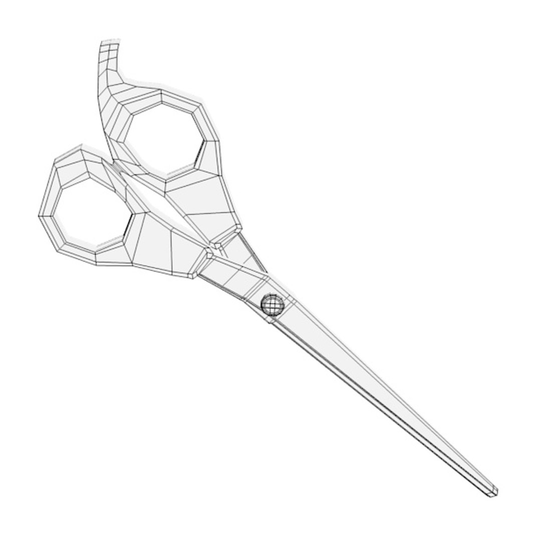 3ds scissors set