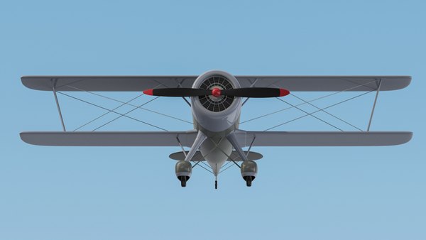 German Nazi Biplane 3D model - TurboSquid 1829332