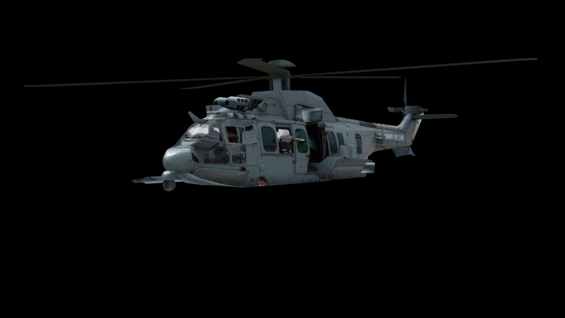 Ec725 Helixes 3d Model