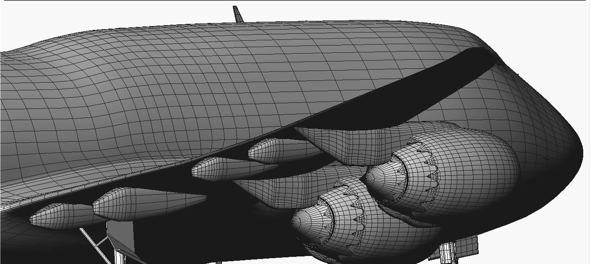 boeing 747-8 lufthansa obj