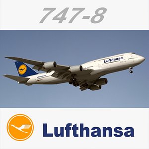 3D boeing 747 lufthansa nl - TurboSquid 1251114