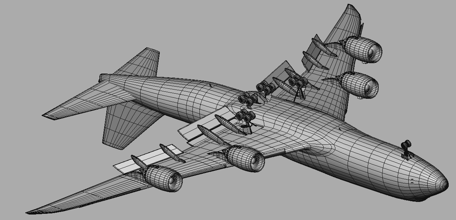 Boeing 747-8 Lufthansa Obj