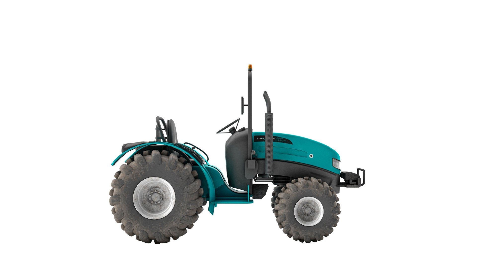 3D Farm Tractor 05 - TurboSquid 2227111