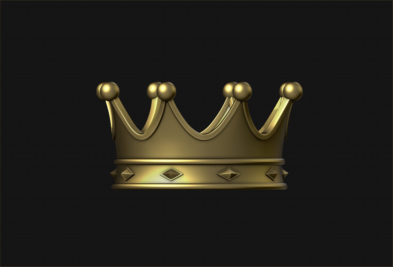 Crown Model - TurboSquid 1874614