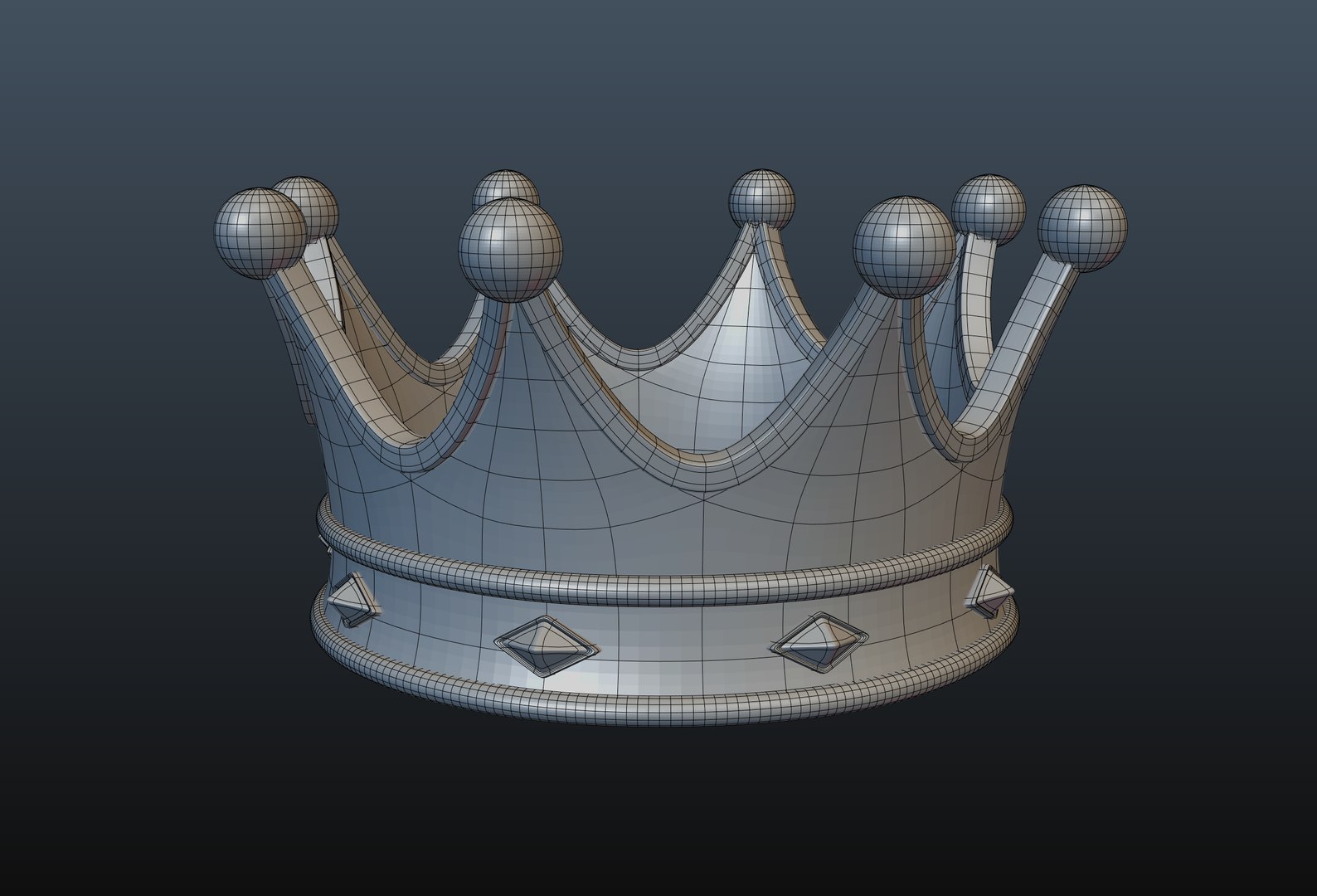 Crown Model - TurboSquid 1874614