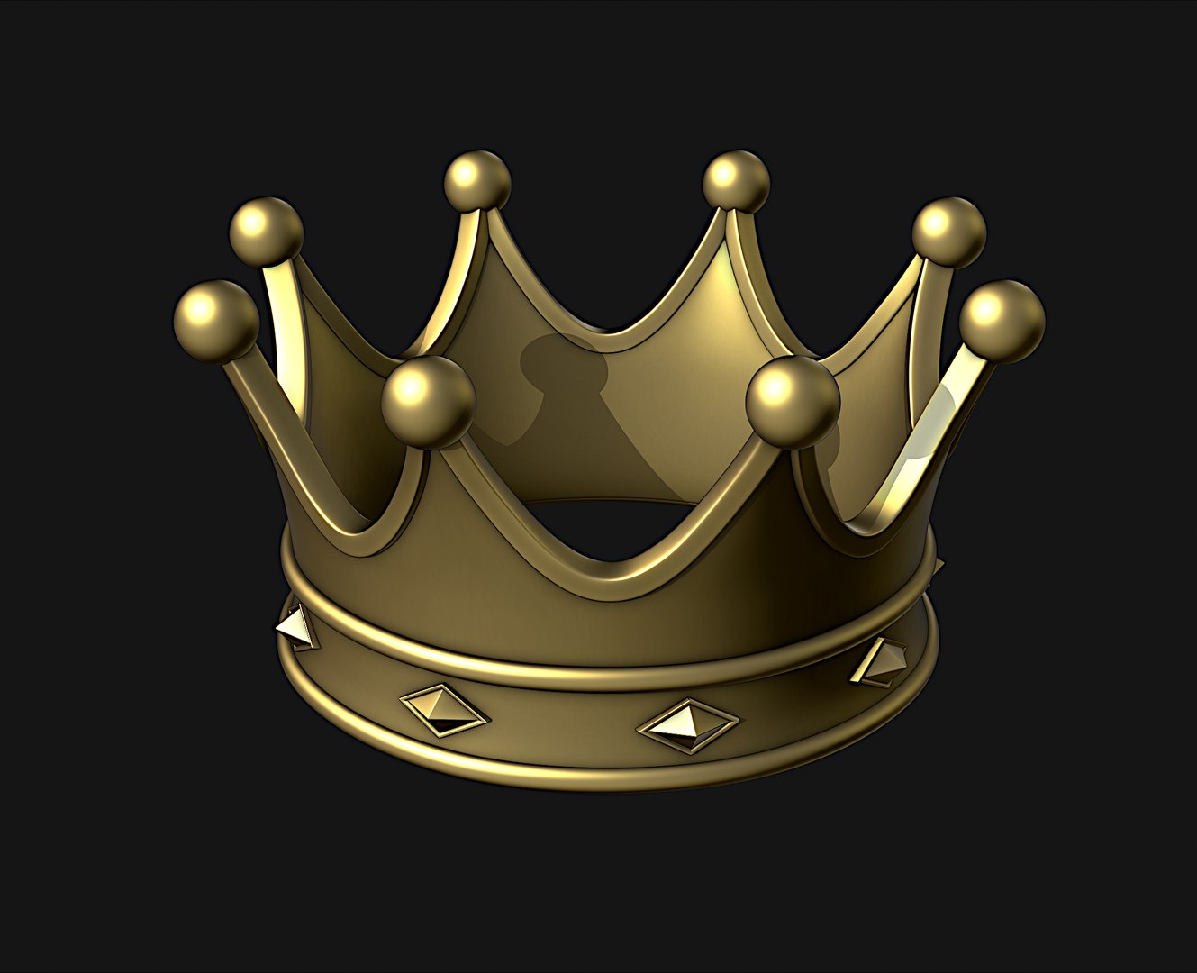 Crown Model - TurboSquid 1874614