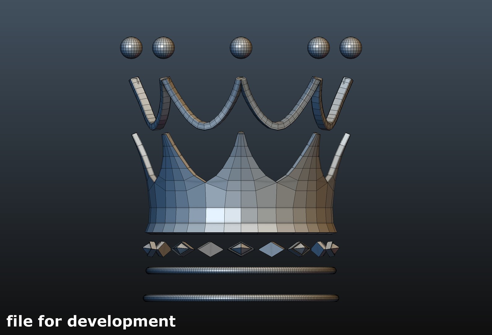 Crown Model - TurboSquid 1874614